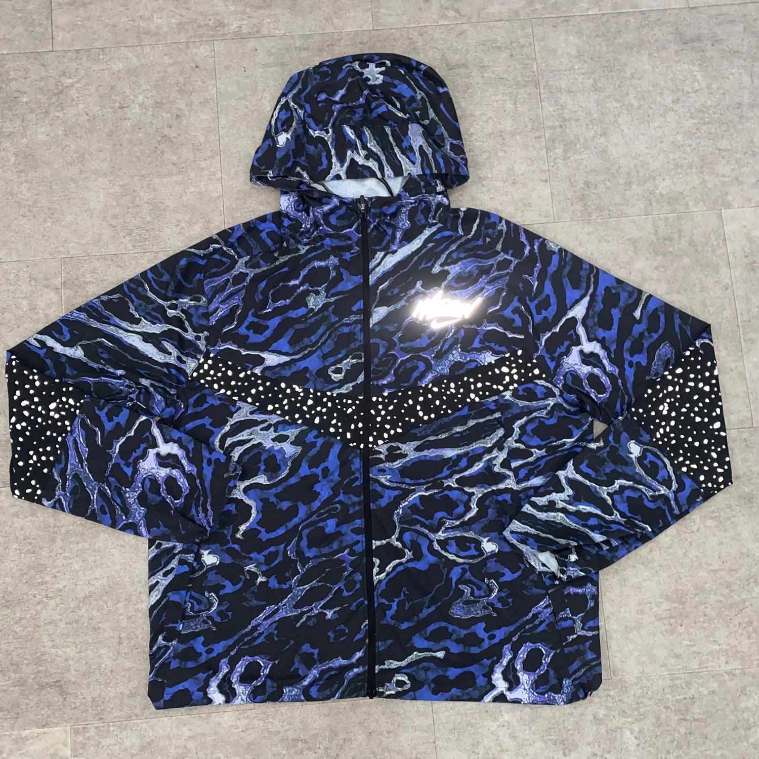 Rare Blue Galaxy Running Jacket – Tech Threads UK