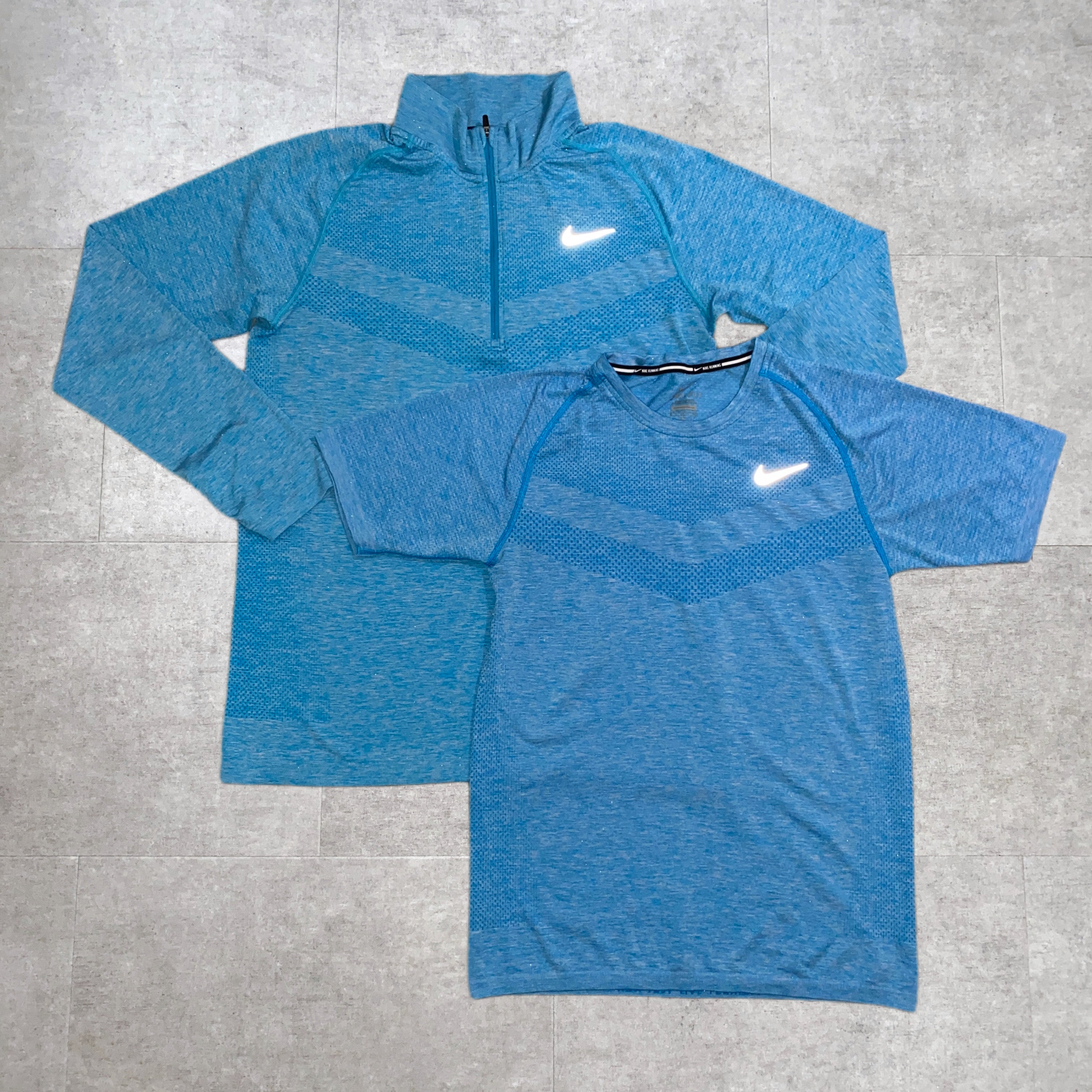 Rare Sky Blue Running T-Shirt/Half Zip – Tech Threads UK